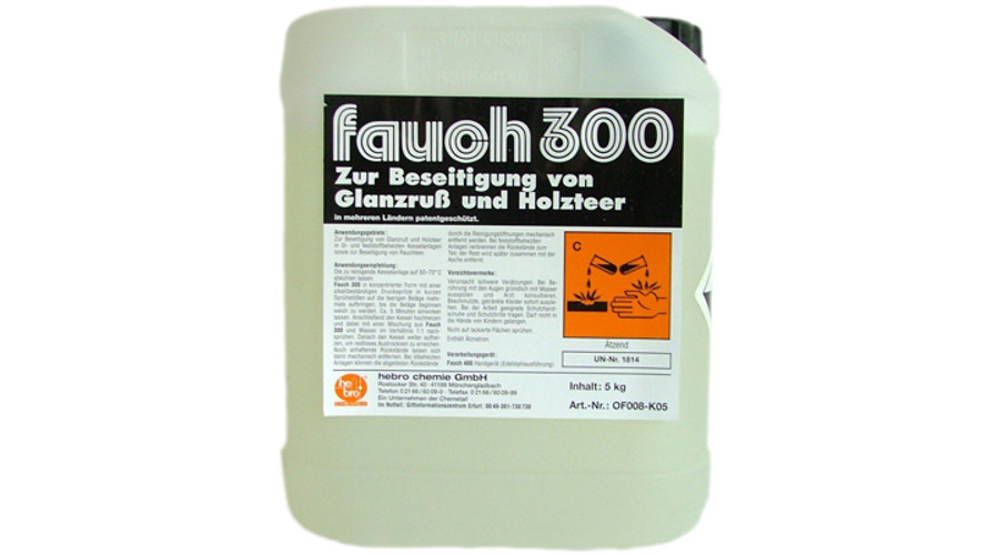 Fauch 300 vegyestüzelésű kazán égőtér oldali korom eltávolító folyadék ...